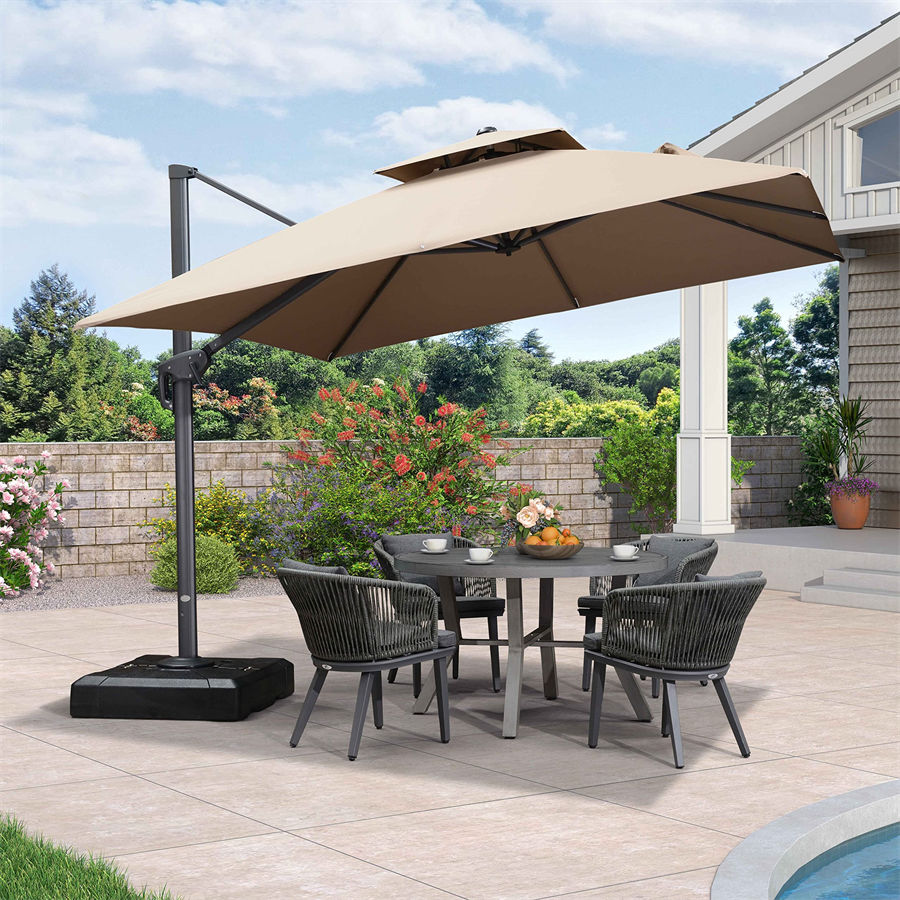 Zuhause Alle Produkte PURPLE LEAF Sonnenschirm Quadratische...